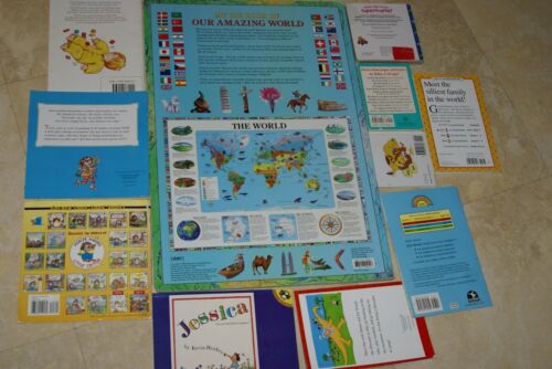 done *8 Classic Greatest Children books & Rare Big Amazing World Earth ...