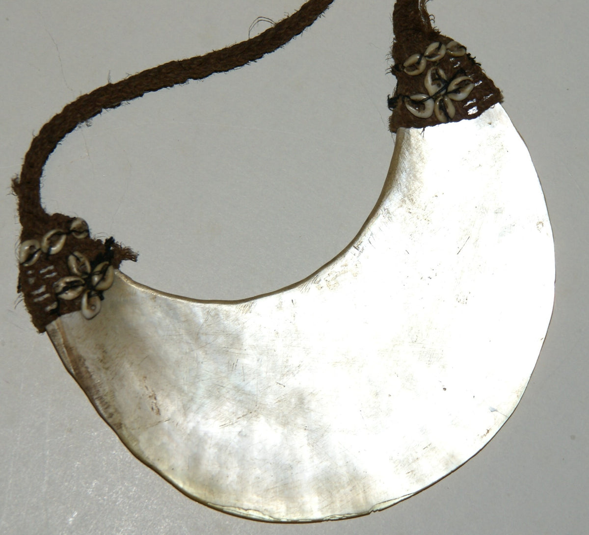 SOLD: Unique Bride Price Currency, Rare Ceremonial Moka Kina Shell Nec ...