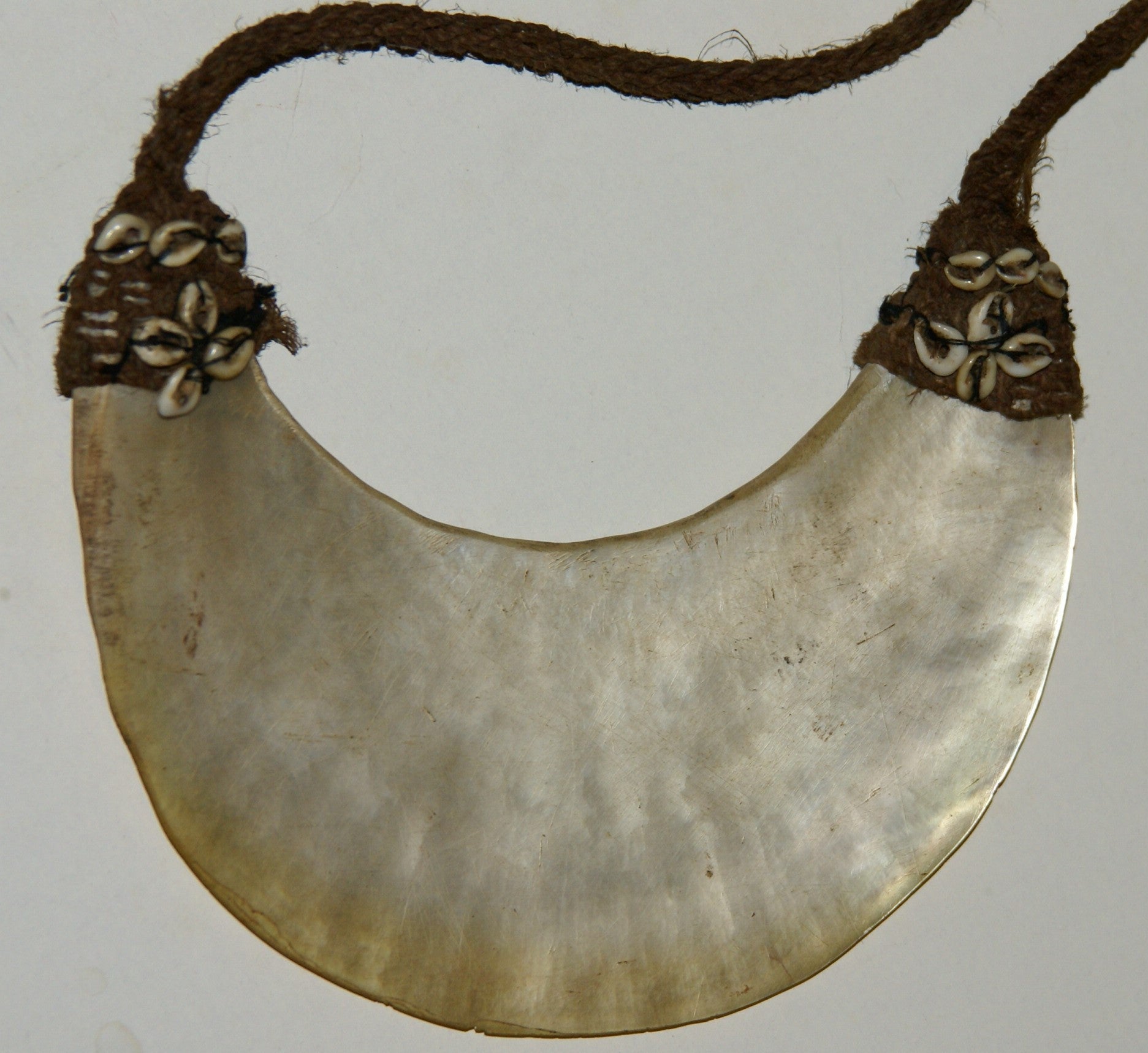 SOLD: Unique Bride Price Currency, Rare Ceremonial Moka Kina Shell Nec ...