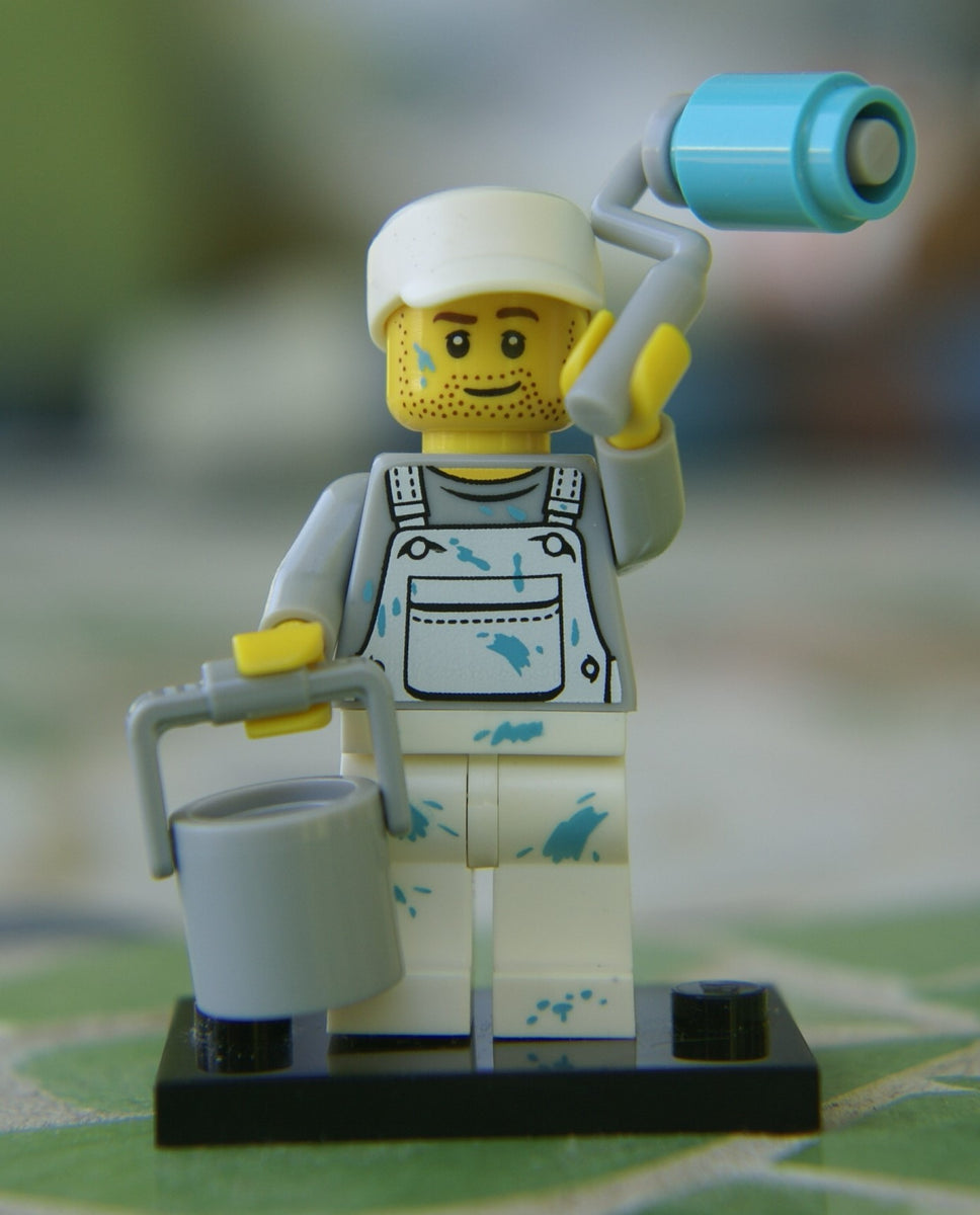 BRAND NEW, NOW RARE, RETIRED LEGO MINIFIGURE COLLECTIBLE: DECORATOR PA ...