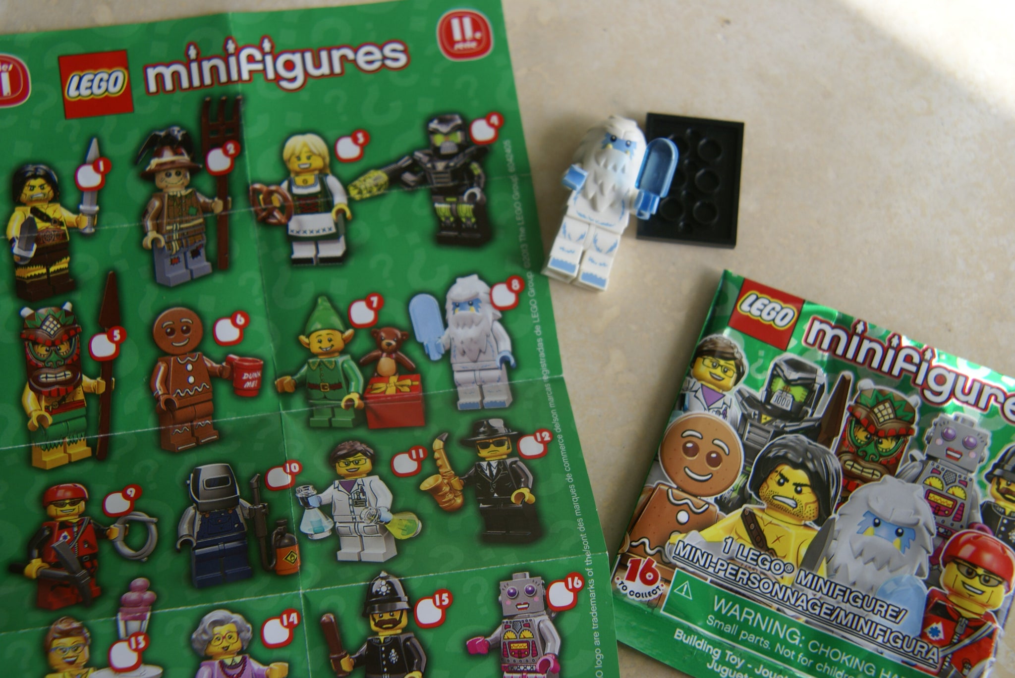 Minifiguras Lego Serie 11 Yeti LEGO Yeti Minifigure LEGO (R)