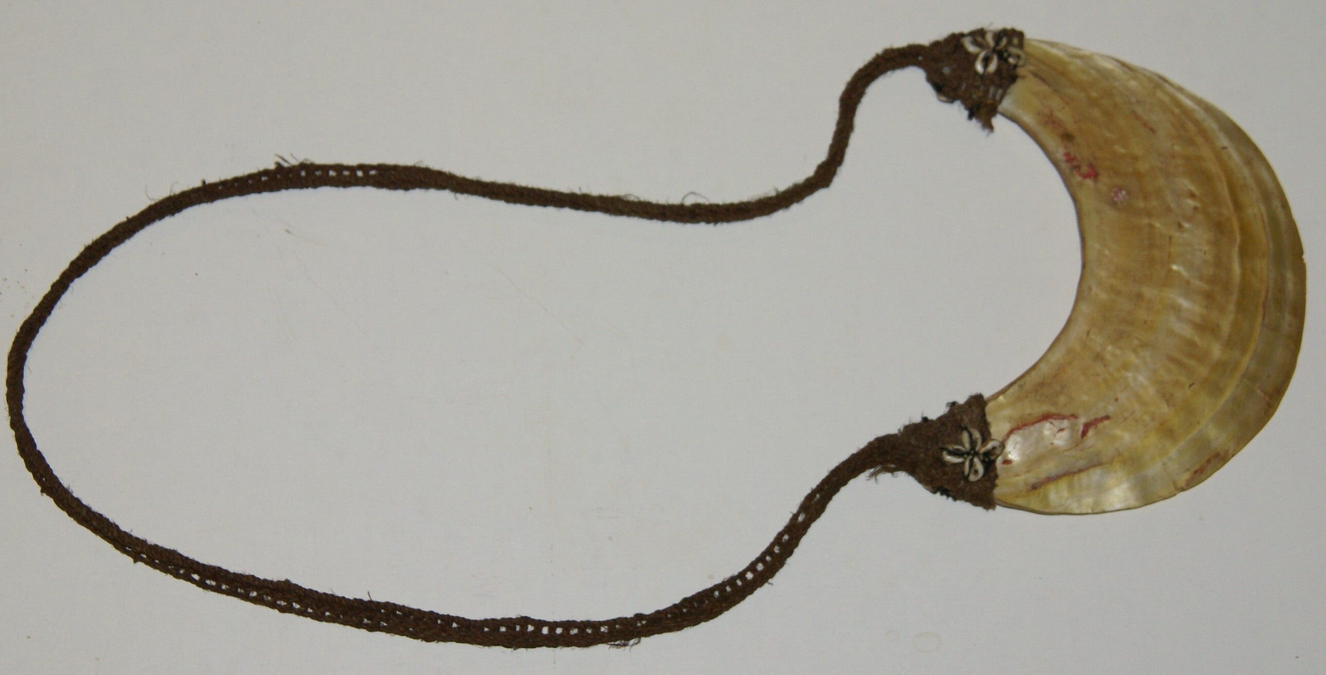 SOLD: Unique Bride Price Currency, Rare Ceremonial Moka Kina Shell Nec ...